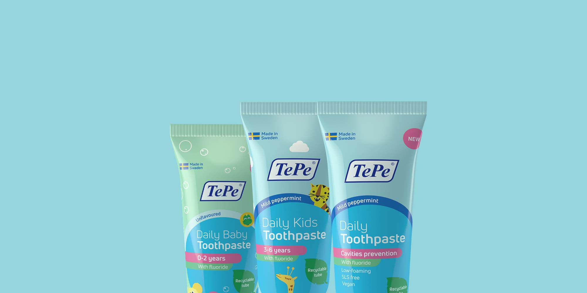 TePe Daily Toothpaste for gentle, everyday use | TePe