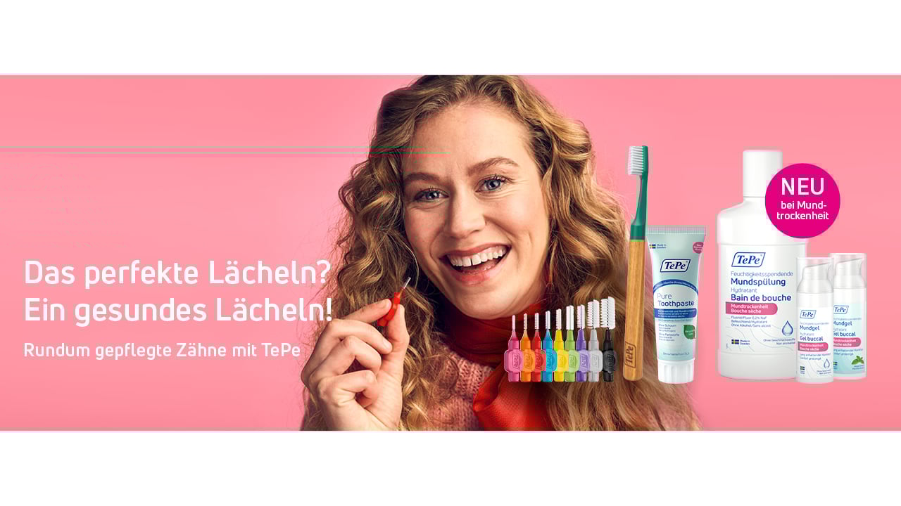 TePe | Zahnpflegeprodukte für gründliche Mundhygiene